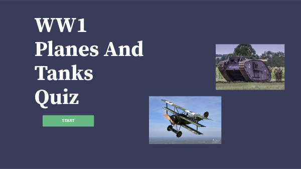 WW1 QUIZ | Genially