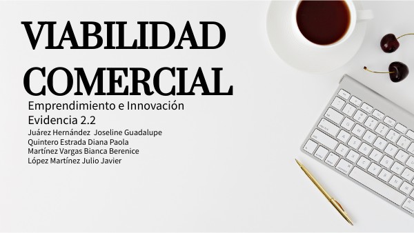 Viabilidad comercial | Genially