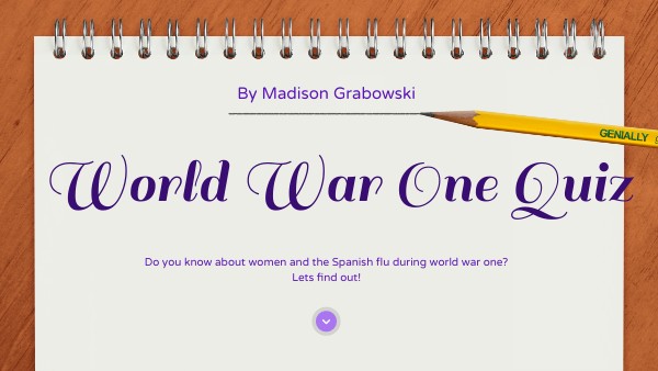 WWI QUIZ