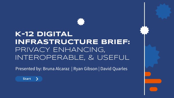 Digital Infrastructure Brief 3 Summary | Genially