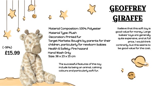 Product Analysis - Textiles | Genially