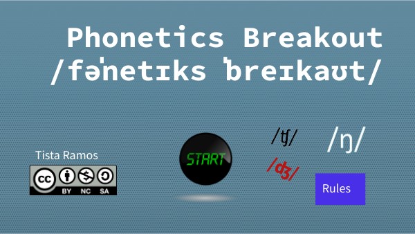 Phonetics Breakout | Genially