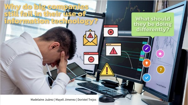 Why do companies fail in the use of IT? | Genially