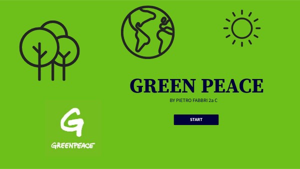 Green peace Pietro F. 2a C