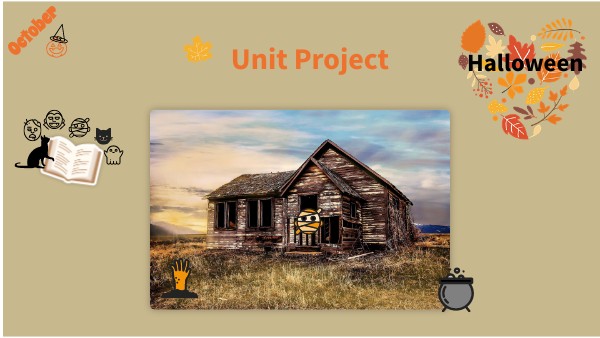 Unit project / Halloween project | Genially