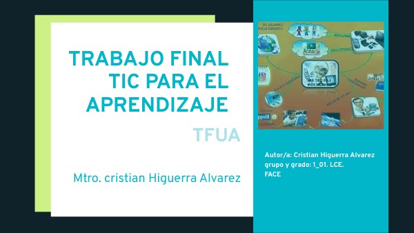 PROYECTO FINAL tic para el aprendizaje