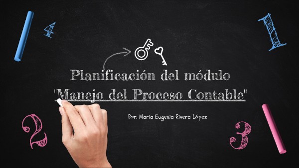 Planificación "Manejo del Proceso Contable" | Genially