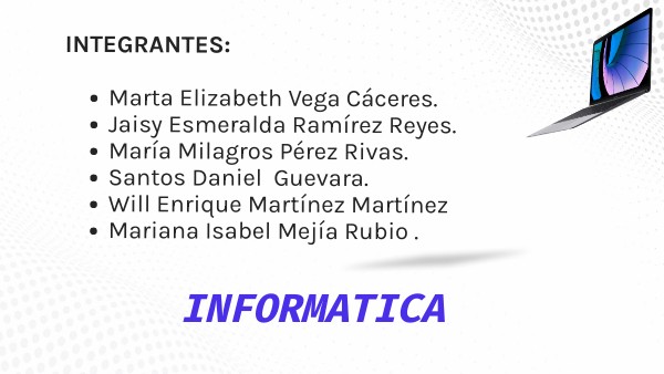 PRESENTACION DE INFORMATICA