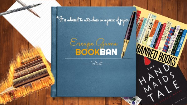 CDM project (book bans- Escape game) | Genially