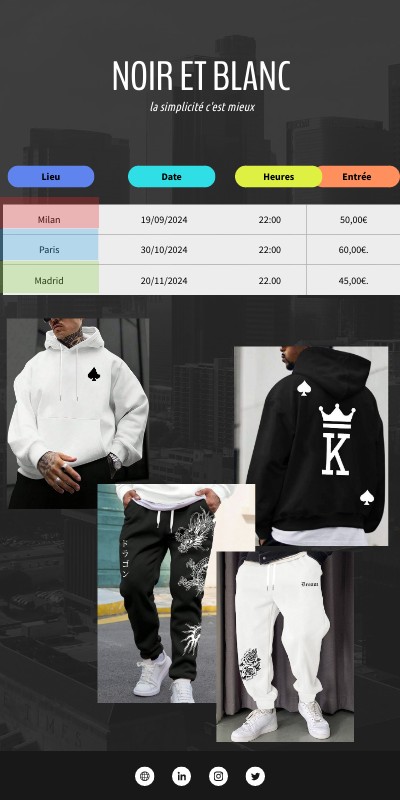 NOIR ET BLACNC | Genially