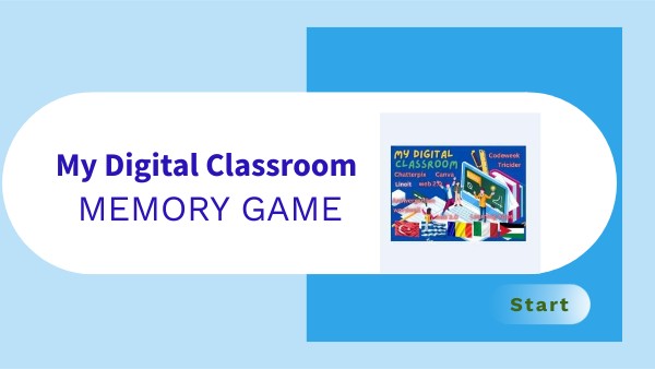 digital classroom memory game