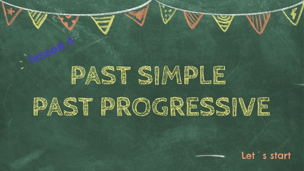 Past simple vs past progressive | Genially