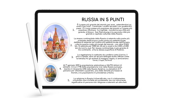 TABLET PRESENTATION | Genially