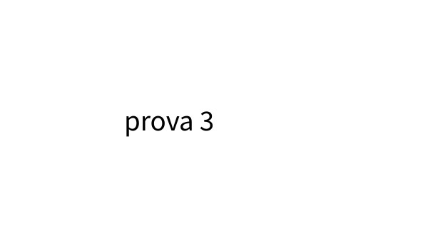 prova 3