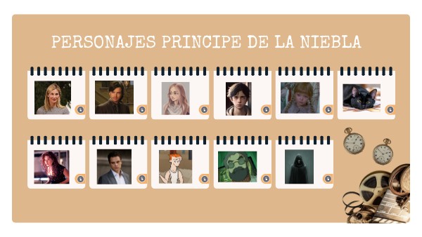 Personajes principe de la niebla