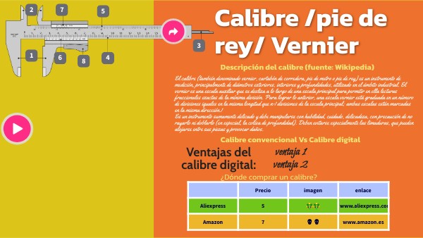 Tema 2_Ejercicio 1: Presentación Calibre
