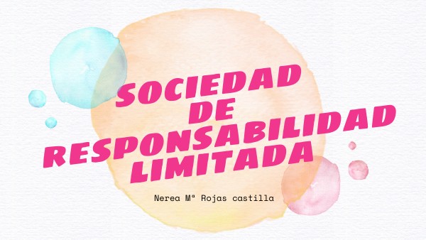 sociedad de responsabilidad limitada