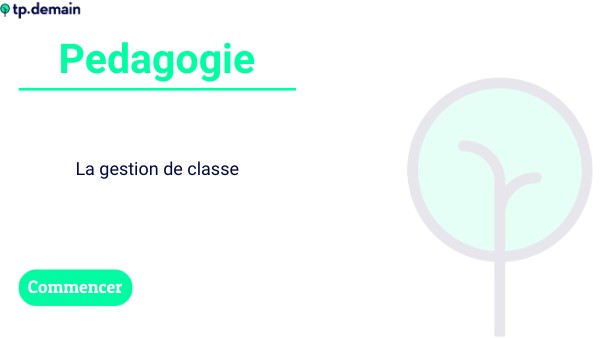 8693 "La gestion de classe"