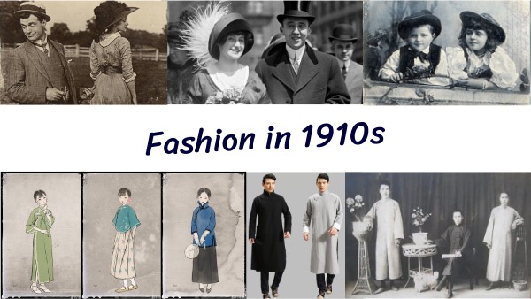 Fashion in 1910s