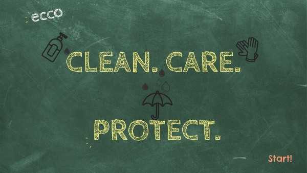 Copy - Clean. Care. Protect | Genially