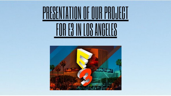 Présentation anglais pour E3