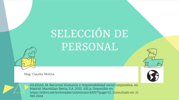 GH # 2 - SELECCIÓN DE PERSONAL | Genially