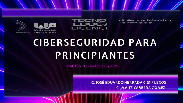 CONCEPTOS BASICOS: CIBERSEGURIDAD