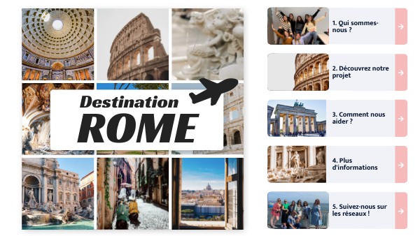 Destination Rome | Genially