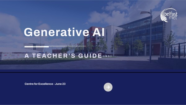 Generative AI - A Teacher's Guide v1