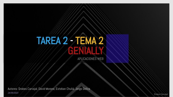 TAREA 2 - TEMA 2 GENIALLY