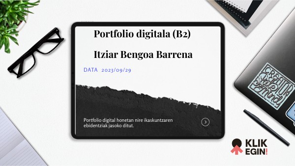 Portfolio digitala Itziar Bengoa