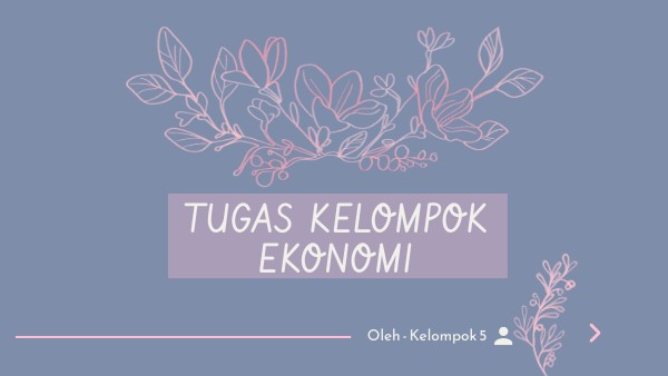 Tugas Kelompok Ekonomi
