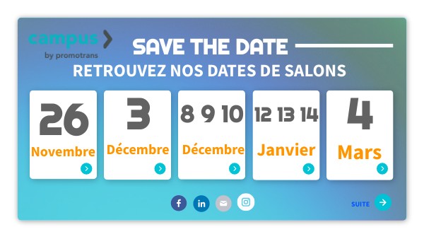 Calendrier Salons 2 | Genially