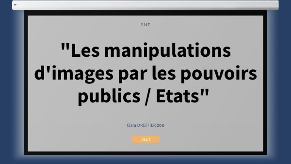 PROJECTION PRESENTATION | Genially