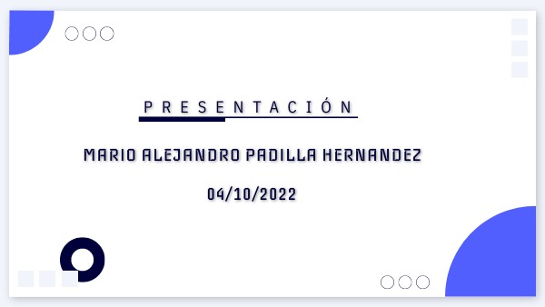 mi presentacion | Genially