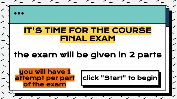G Final Exam Landing