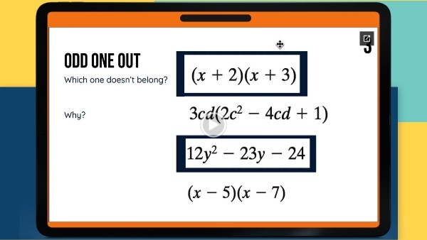 A1.T4.L3 Odd One Out