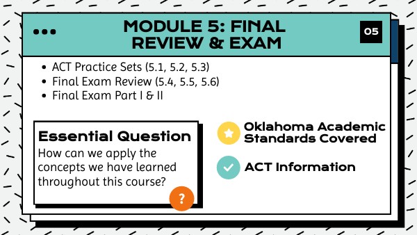 Module 5 Landing Genially