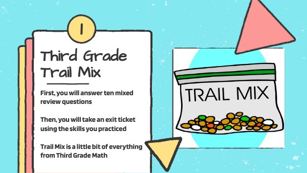 3rd Grade Trail Mix Landing