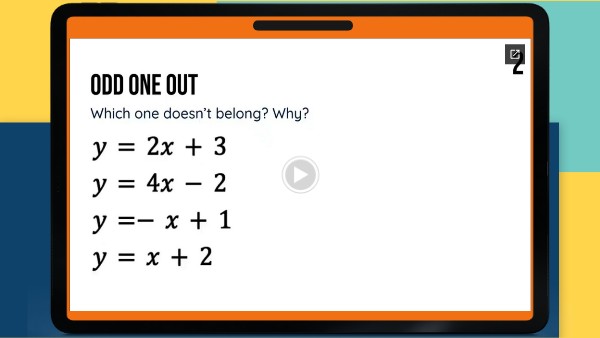 G.T12.L2 Odd One Out