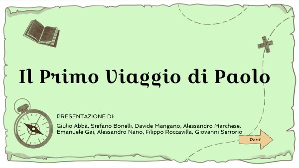 IL PRIMO VIAGGIO DI PAOLO | Genially