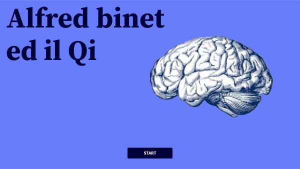 ALFRED BINET ED IL QI | Genially