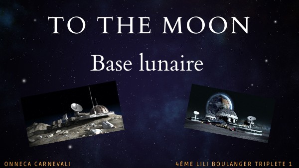 TO THE MOON PRESENTATION