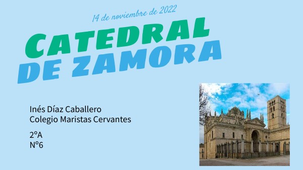 Inés Díaz Catedral de Zamora