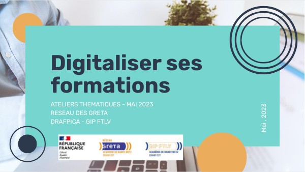 MAI ATELIER DIGITALISATION