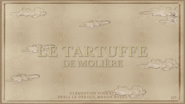 le tartuffe de Molière