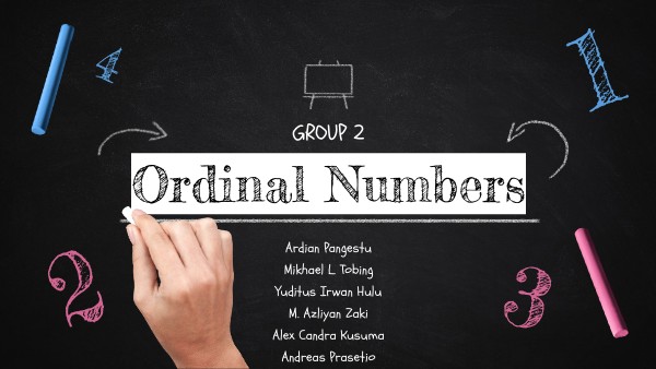 ORDINAL NUMBERS
