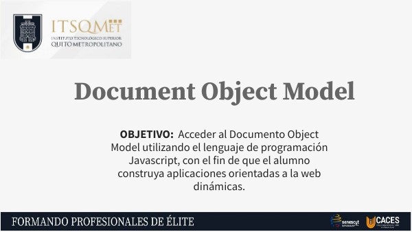 DOM-Javascript | Genially