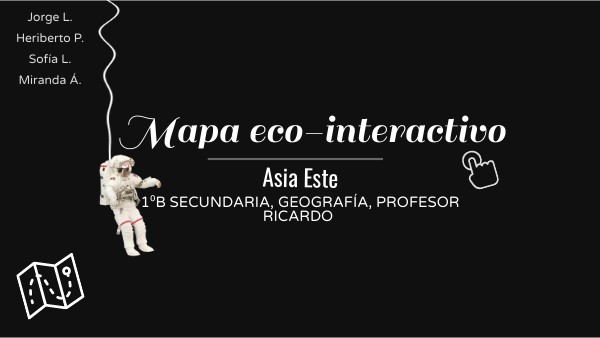 Mapa eco-interactivo(Asia Oriental)