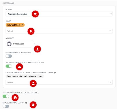 Email Parser - NSF Create Card
